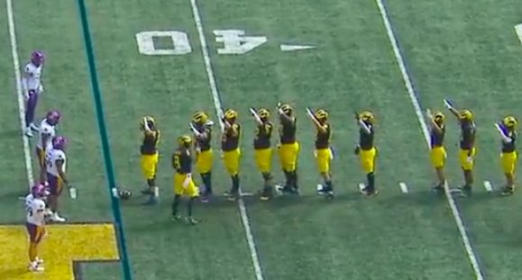 Fans React To Michigans Trick Play Tribute To Coach