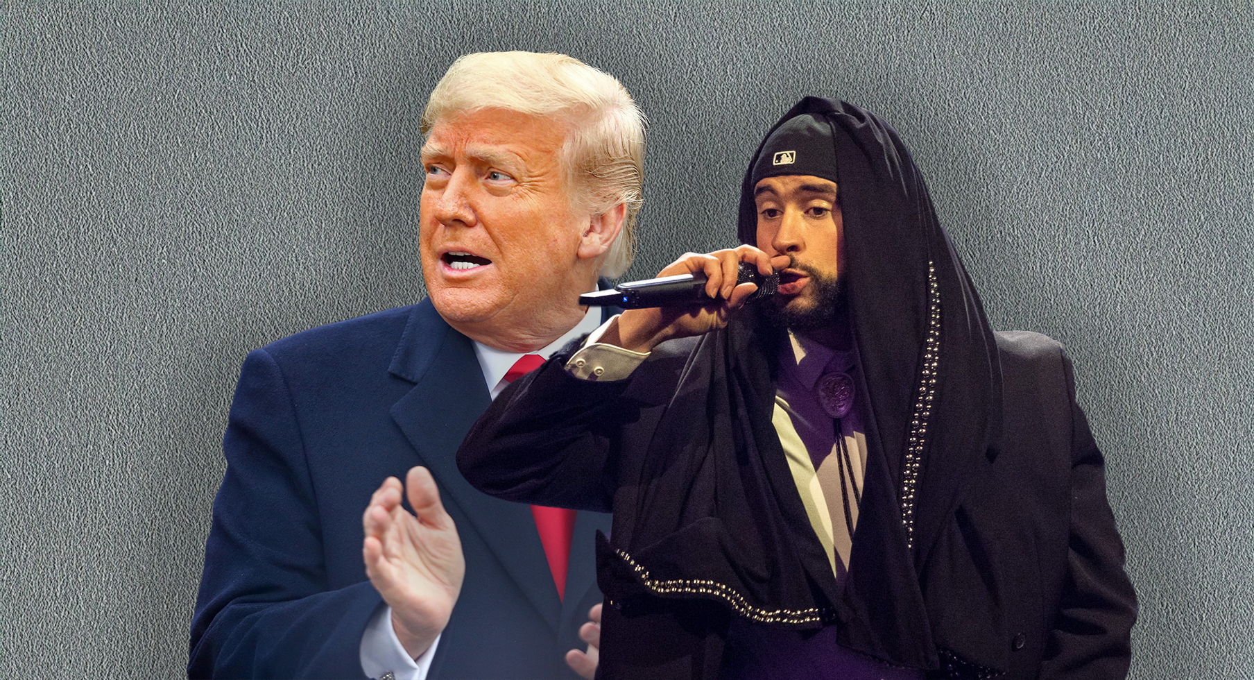 Donald Trump sends a message to Bad Bunny before Super Bowl