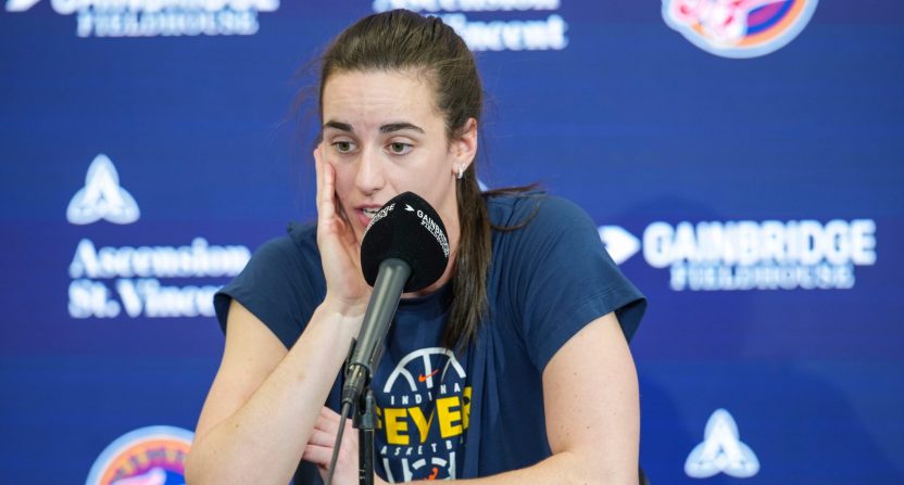 'She needs to stop falling down so much': Caitlin Clark does not hold ...
