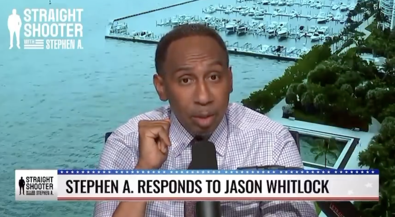 Stephen A. Smith destroys 'damn walrus' Jason Whitlock again