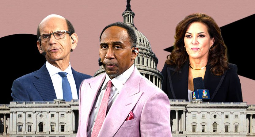 Why do so many sports media stars want to be politicians?