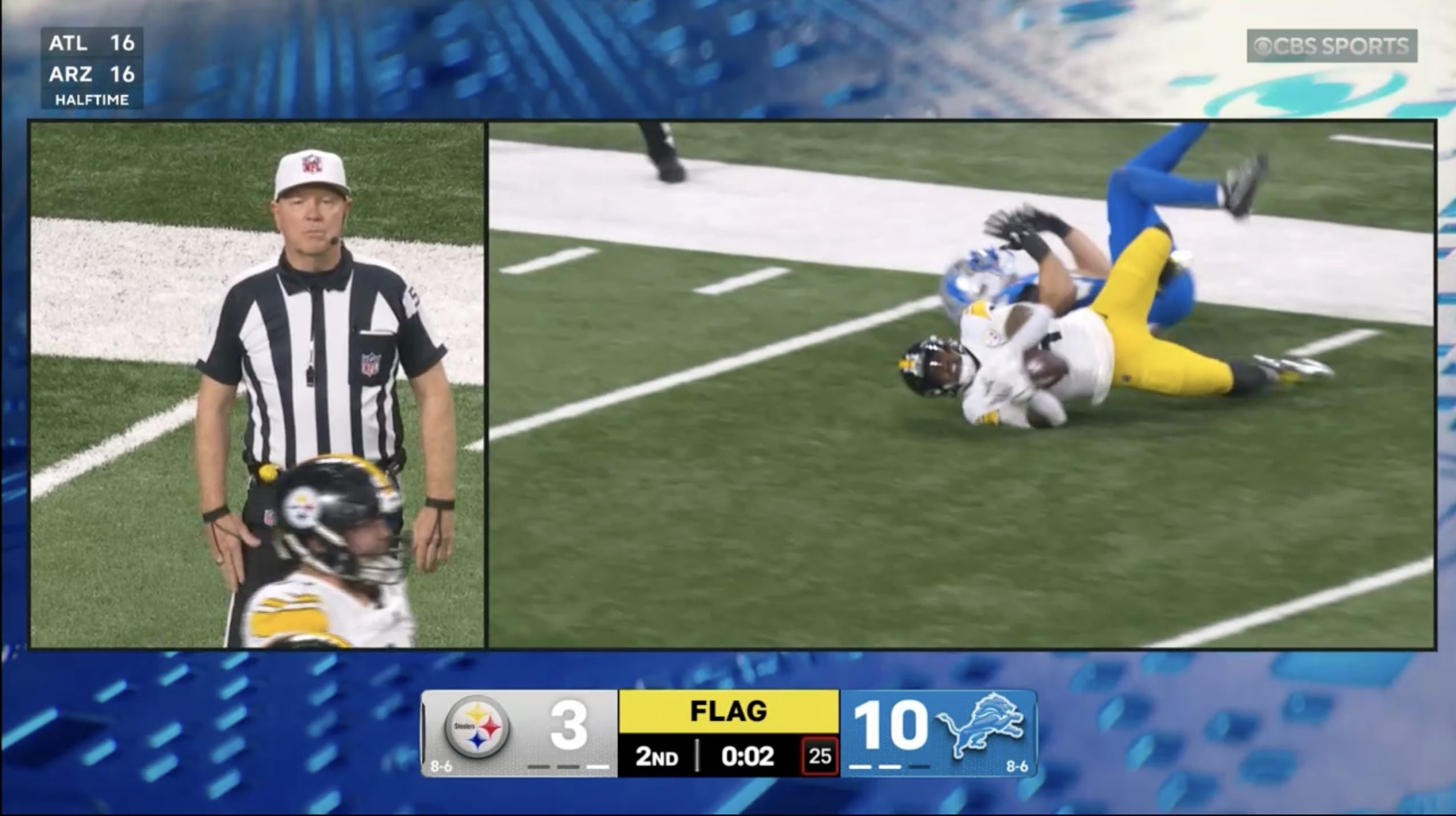 Tony Romo was all over wild Steelers TD that refs initially missed