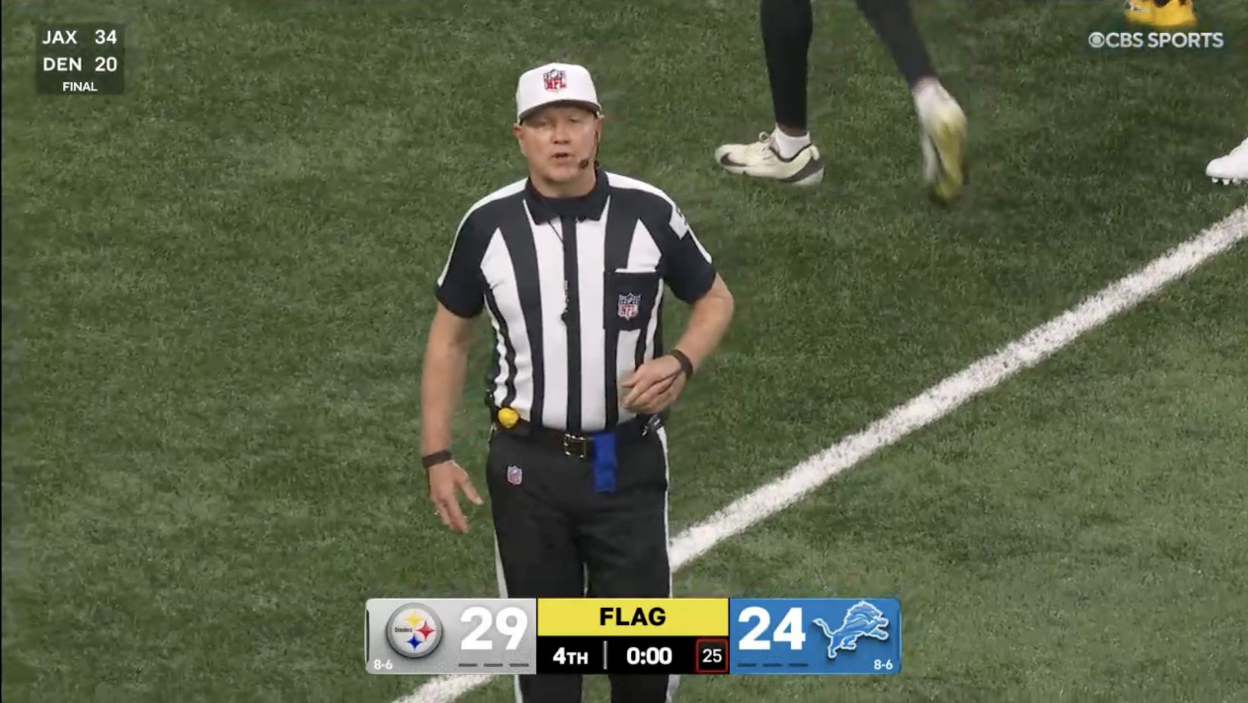 Tony Romo was all over wild Steelers TD that refs initially missed