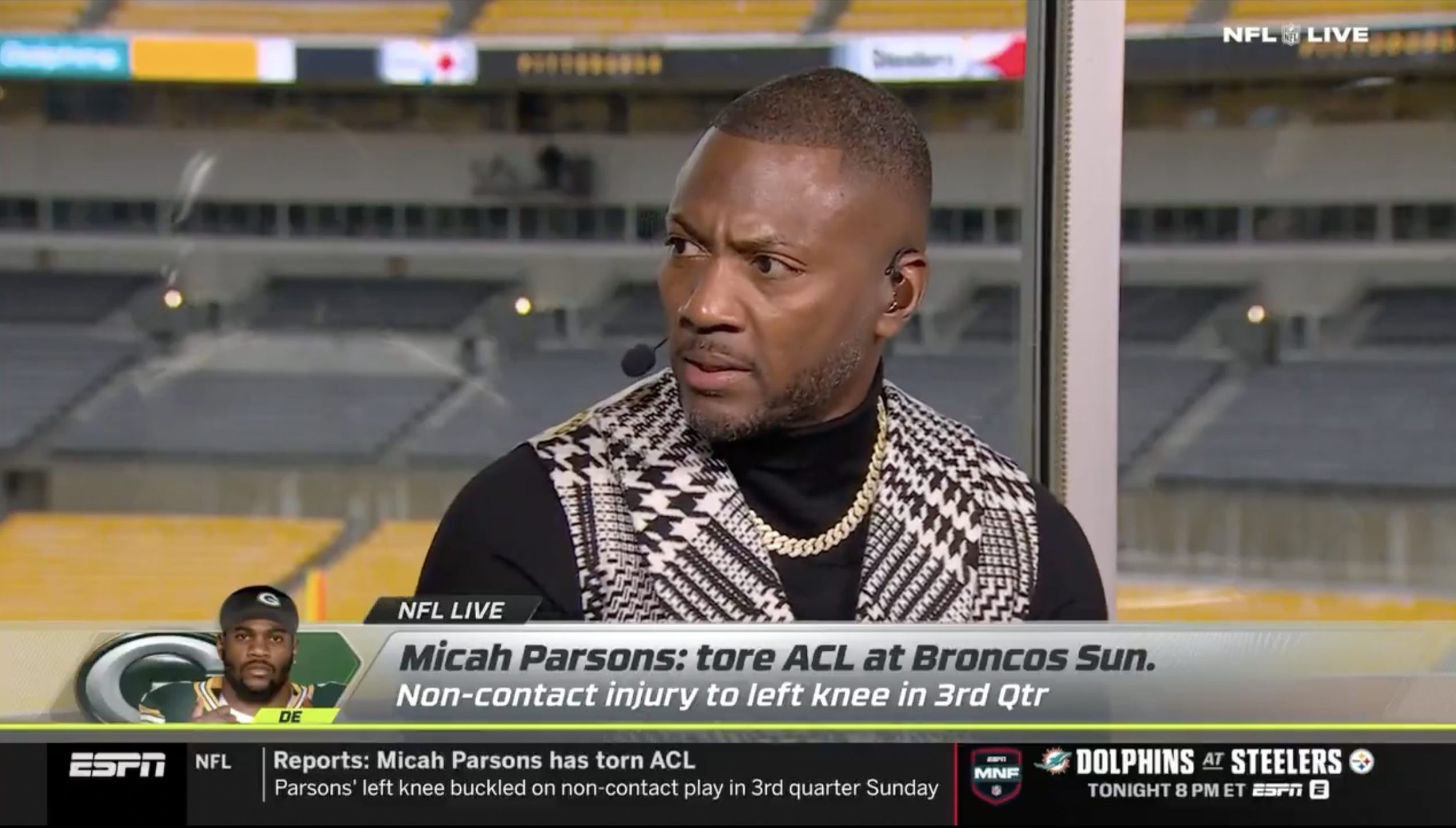 Ryan Clark: "Micah Parsons is hurt because of Bo Nix"