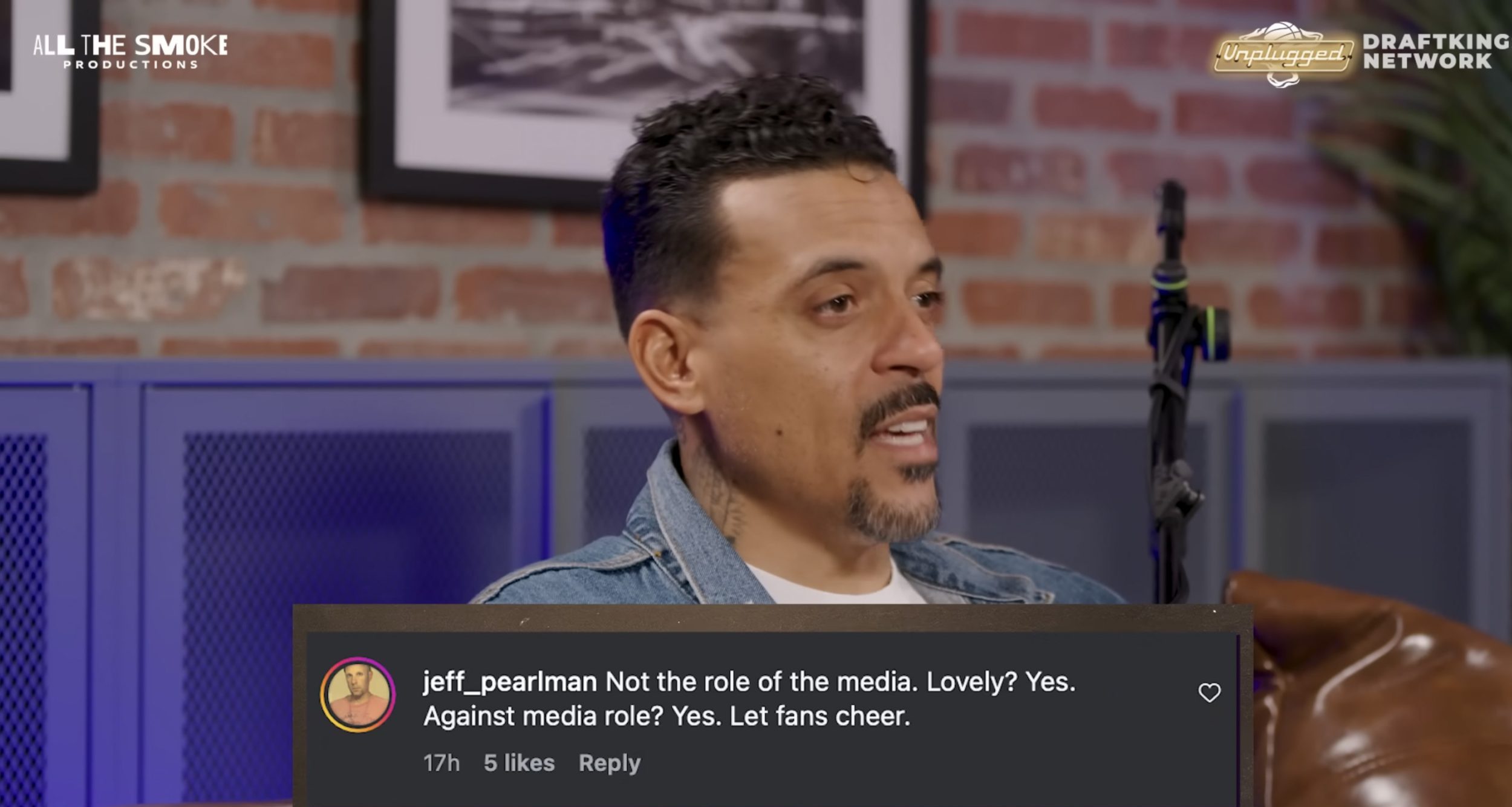 Matt Barnes accuses Jeff Pearlman of constant negativity