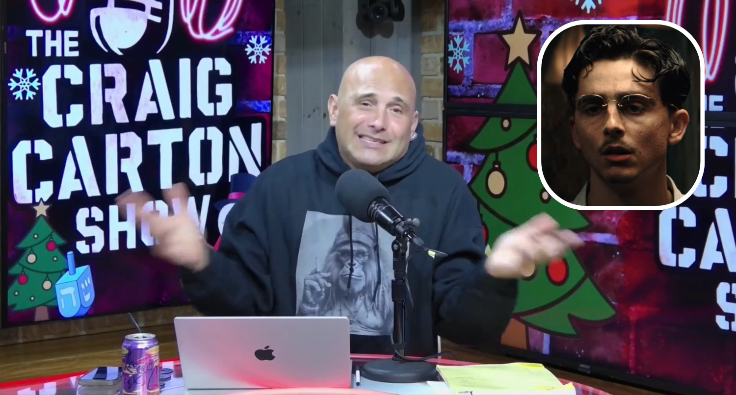 Craig Carton: Marty Supreme is worst movie I've seen in a decade
