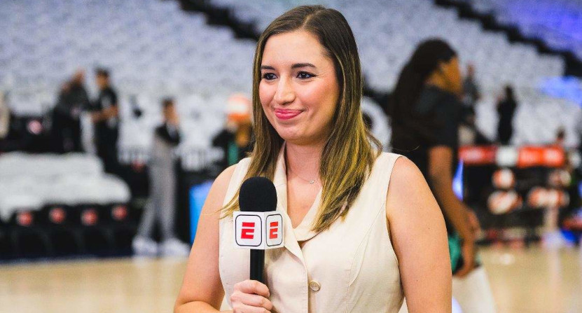 Rising star Alexa Philippou's journey to ESPN and covering the WNBA
