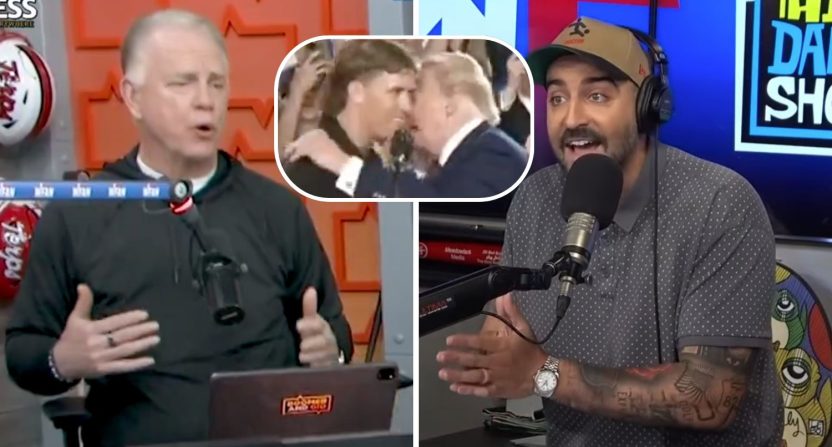 Mike Ryan calls out Boomer Esiason for hypocrisy over Jaxson Dart's ...