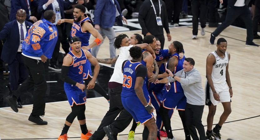 Listen to Mike Breen's call and radio calls of Knicks' NBA title