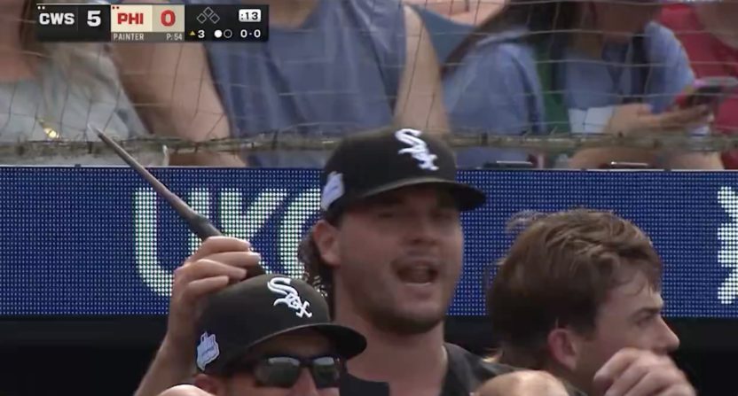 Phillies announcers question magic wand right before White Sox home run